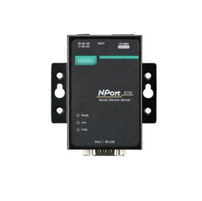 Китай Прямая подача NPORT 5110 Порт RS-232/422/485 Сервер серийного порта для сетевого устройства MOXA продается