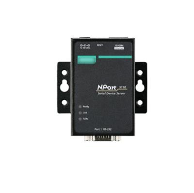 Китай Прямая подача NPORT 5110 Порт RS-232/422/485 Сервер серийного порта для сетевого устройства MOXA продается