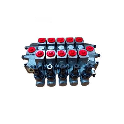 Chine Solution de soupape directionnelle sectionnelle à pilote hydraulique à plusieurs axes personnalisable à vendre