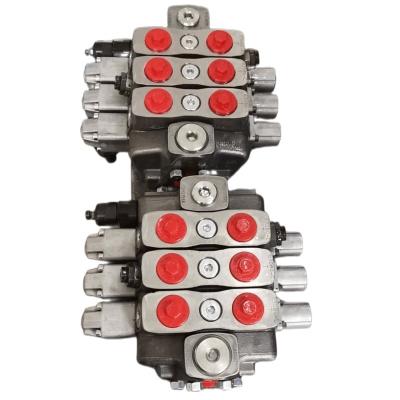 Cina 315bar Pressione massima Valvole direzionali monoblocco SD5/4 con 4 bobine 45L/min. in vendita