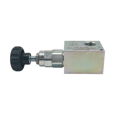 中国 VMDR90120 圧力制御バルブ 50 250bar 範囲のスレッド式解脱バルブ 販売のため
