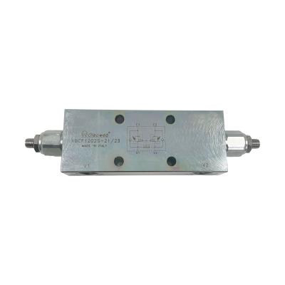 China Hydraulic Cylinder Matching Balance Valve VBCF1202S with Open Center Valve 243*59*29mm for sale