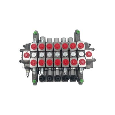 Cina Valvola di controllo direzionale idraulica di tipo HC-D6/7 7 bobine 100L/min Flusso Pressione 350bar in vendita