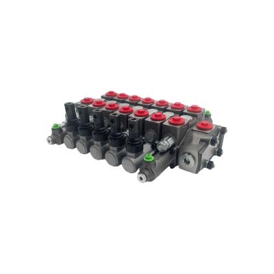 Cina Valvola di controllo direzionale idraulica di tipo HC-D6/7 7 bobine 100L/min Flusso Pressione 350bar in vendita