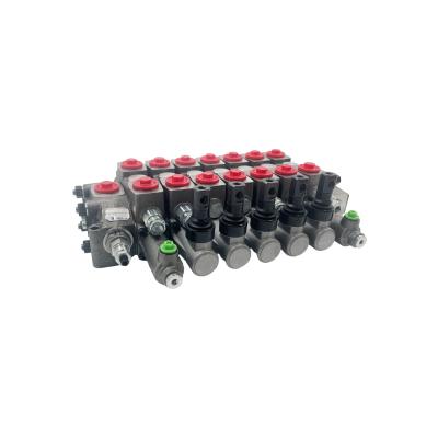 Cina Valvola di controllo direzionale idraulica di tipo HC-D6/7 7 bobine 100L/min Flusso Pressione 350bar in vendita