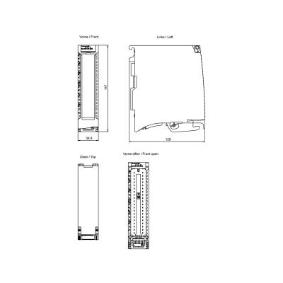 China Siemens SIMATIC S7-1500 TM Tellen 2x24V Tellermodule 6ES7550-1AA01-0AB0 100% getest Te koop