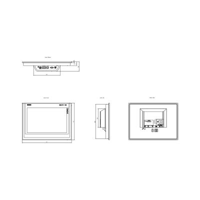 Chine L'écran TFT à écran large SIMATIC HMI TP1500 SmartPanel Touch de 15 pouces 6AV2124-0QC02-0AX1 pour Siemens à vendre