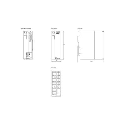 Chine Le processeur de communication SIMATIC S7-300 CP 341 6ES7341-1CH02-0AE0 pour la communication à vendre