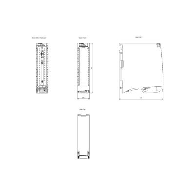 Cina 6ES7526-1BH00-0AB0 SIMATIC S7-1500 PLC F-DI 16x 24 V DC PROFIsafe 35 MM Larghezza eccellente in vendita