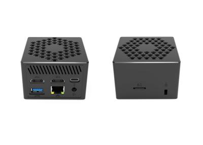 Cina SSD da tasca doppio 512GB del mini PC HDMI dell'argento N5105 N6005 Intel Celeron del Pentium in vendita