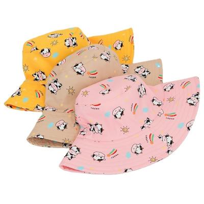 Chine Gardez vos enfants en sécurité et élégants avec le chapeau de soleil de sublimation de vache de dessin animé toute l'année à vendre