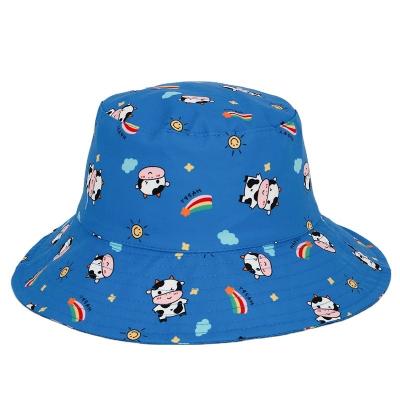 Chine Gardez vos enfants en sécurité et élégants avec le chapeau de soleil de sublimation de vache de dessin animé toute l'année à vendre
