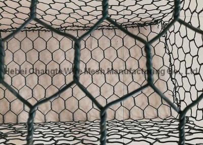 Cina I canestri galvanizzati/scatola/PVC della rete metallica del gabbione hanno ricoperto il materasso del gabbione per la protezione del pendio in vendita