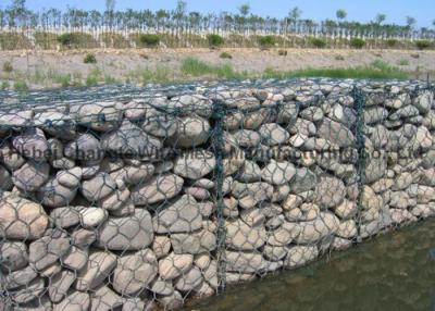 Cina Galvanizzato ed il PVC ha ricoperto la rete metallica del gabbione per la protezione del fiume in vendita