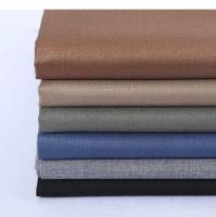 Quality OEM Soft Feel Polyester Rayon Spandex Fabric 360G TR Elastic Viscose Woven For Suit Fabric for sale
