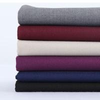 Quality 525GSM TR Wool Blended Twill Dyeing Twill Coat Fabric 148CM for sale