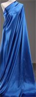Quality 150CM Women Soft Satin Fabric Ordinary Dyeing Royal Blue Satin Fabric For Accessories for sale