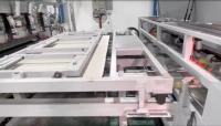 Quality Short Cycle Furniture Board Veneering Hot Press Machine Melamine Mdf Press Machine 80 Sheets Hour for sale