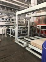 Quality 4X10 melamine laminated chipboard hydraulic hot press machine for plywood for sale
