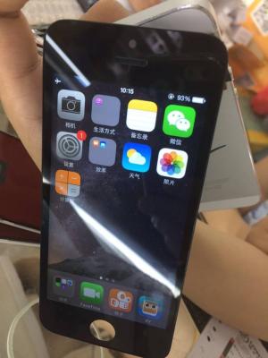 China Calidad AAA W/B para la asamblea del digitizador del LCD del iPhone con paquete del reemplazo de cristal del OEM el gran en venta