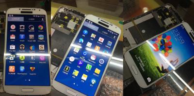 China High Quality LCD Complete SM-S4 I9500 I9505 S3 S 5 Display+Touch Screen Digitizer en venta