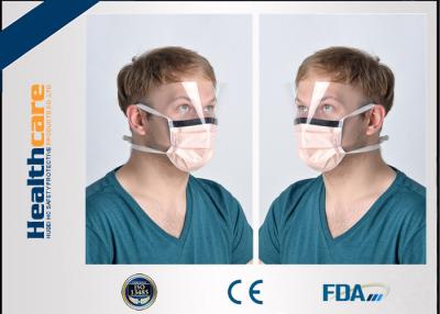 China 3 Vouw vouw die/4 niet Beschikbaar Earloop-Gezichtsmasker met Gesteriliseerd Gezichtsschild EO imiteren Te koop
