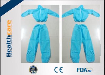 中国 PP SMS SFの使い捨て可能な防護服のクリーニング ルームの使用 販売のため