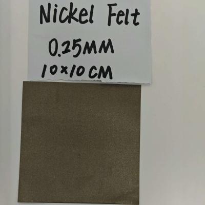 30-50% Porosity Nickel Felt 0.25mm Thick AEM Water Electrolysis Hydrogen