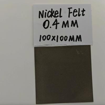 AEM Nickel Felt 0.4mm Gas Diffusion Layer Material Porous Metal Fiber Felt