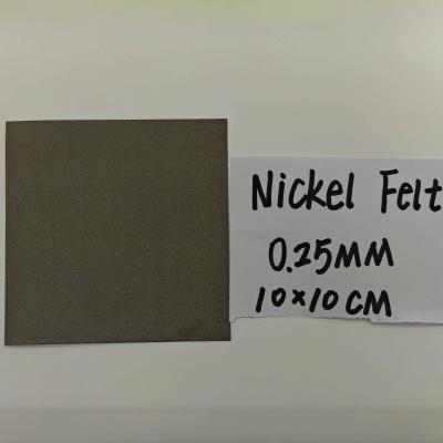 Shape Size Customized Nickel Powder Felt AEM Gas Diffusion Layer Material