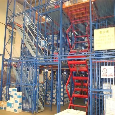 Cina Sistema RAL Colore Mezzanine Sistema di stoccaggio Capacità 300-1500 Kgs Per Mq in vendita