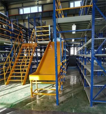 Cina Sistema di scaffalature regolabili per pavimenti di mezzanino Materiale in acciaio per magazzino in vendita