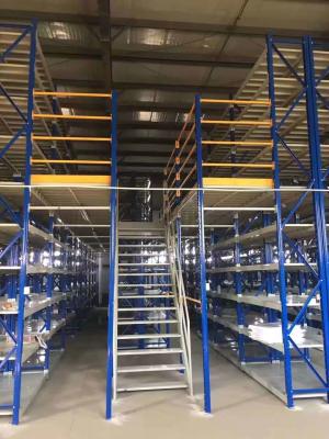 Cina Steel Structure Mezzanine Floor Platform For Warehouse Storage Height 5-15m in vendita