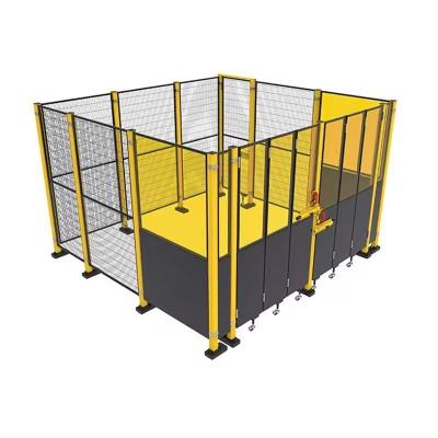 Cina Customized Q235 Raw Material Outlet Robot Isolation Net For Outdoor Barrier Fence in vendita
