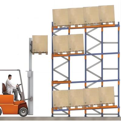 Cina Sistema di scaffalatura a spinta personalizzato per imballaggi pesanti Peso lordo 60.000 kg in vendita
