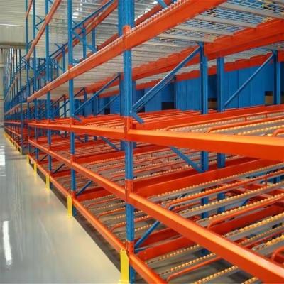 Cina Height 5-15m QF-Gravity Pallet Rack For Smooth Fluent Strips in vendita