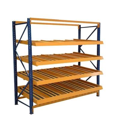 Cina Closed Semi-closed QF-Gravity Pallet Rack Perfect For Streamlined Warehouse Logistics in vendita