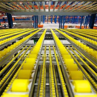Cina Metal Carton Flow Rack Gravity Flow Shelf Warehouse Equipment Within Pallet Racking in vendita