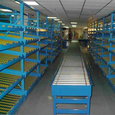 Cina 500kg Capacity Drive In Rack Metal Live Rack For Warehouse Gravity Storage Pallet Flow in vendita