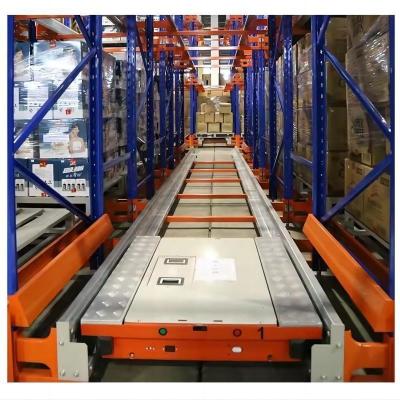 Cina ISO Certified Radio Shuttle Pallet Racking For Customized Warehouse Storage Solutions in vendita