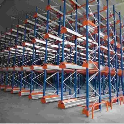 Cina High Density Automatic Warehouse Storage Radio Shuttle Racks For Common Pallet Racking in vendita