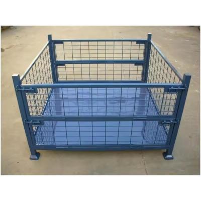 Cina 2024 Box Type Steel Metal and Galvanized Stackable for Material Common QF-Turnover Box in vendita