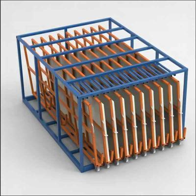 Cina Customized Storage Racks For Vertical Roll Out Sheet Storage Of Metal And Wooden in vendita