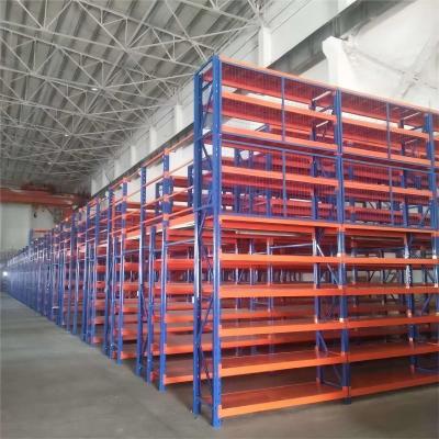 Cina Q235 Material High Density Multi-Tier Mezzanine Floor Racking For Warehouse Workshop in vendita