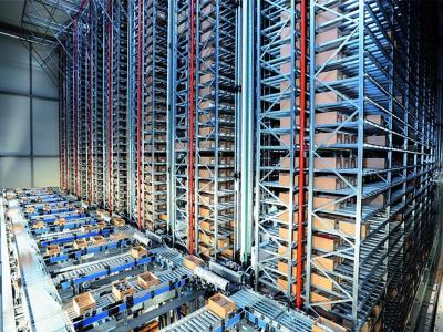 Cina Rack Structure Q235 Stacker Crane Aisles Automated System Asrs For Warehouse Storage in vendita
