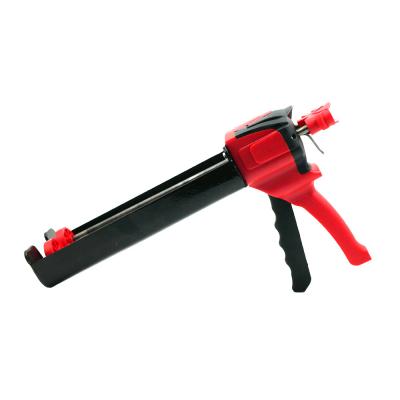 中国 600ml 1:1 赤色エポキシ銃 防水用二重組成弾丸銃 販売のため