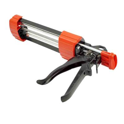 China 585ml 3:1 cartridge caulking gun,mixing dispenser ,adhesive caulking tool 585ml dual cartridge 2 part epoxy adhesive applicator for sale