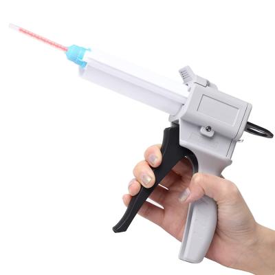 China 50 ml 10:1 Dispensador de Impressão de Plástico Dispensador de Arma de Cola AB Dispensador de Arma de Cola à venda