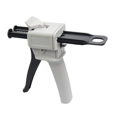 China 50 ml 1:1/1:2 Dispensador de mistura Dispensador de plástico Kit de arma de distribuição AB Arma de cola à venda