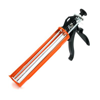 China Pistola de Epoxi de Cartucho Dual Laranja 1:1 380 ml Pistola de Cartucho Dual Co-axial Pesado à venda